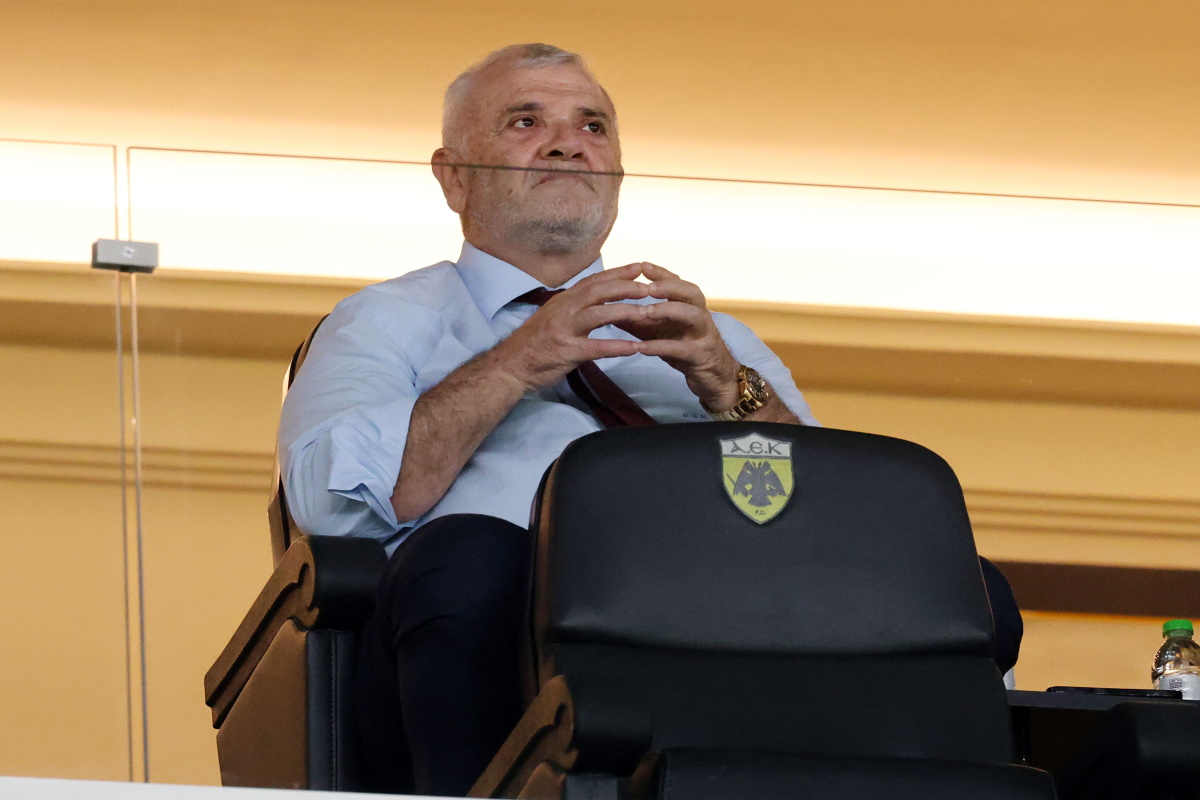 FNews Η εικόνα του Δημήτρη Μελισσανίδη στην OPAP Arena τα λέει όλα